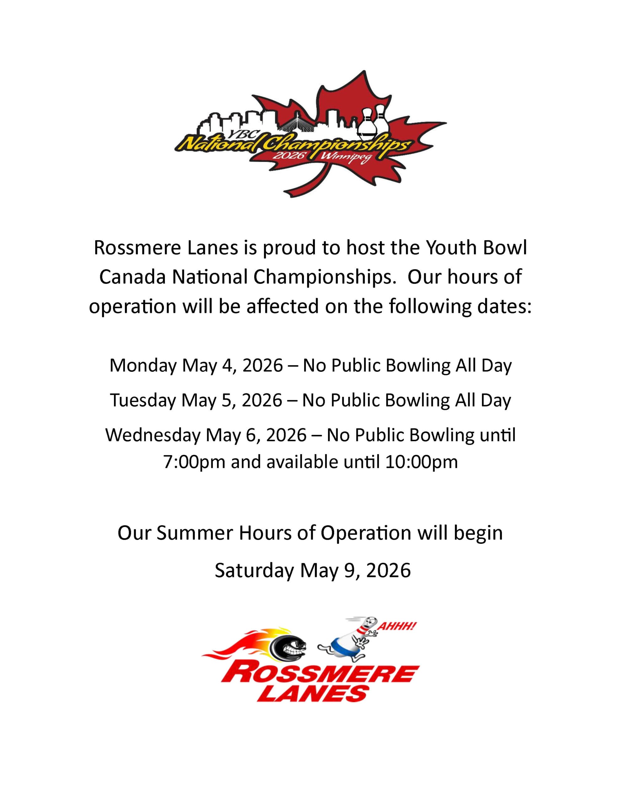 Bowling Alley | Family Fun | Rossmere Lanes | Winnipeg MB